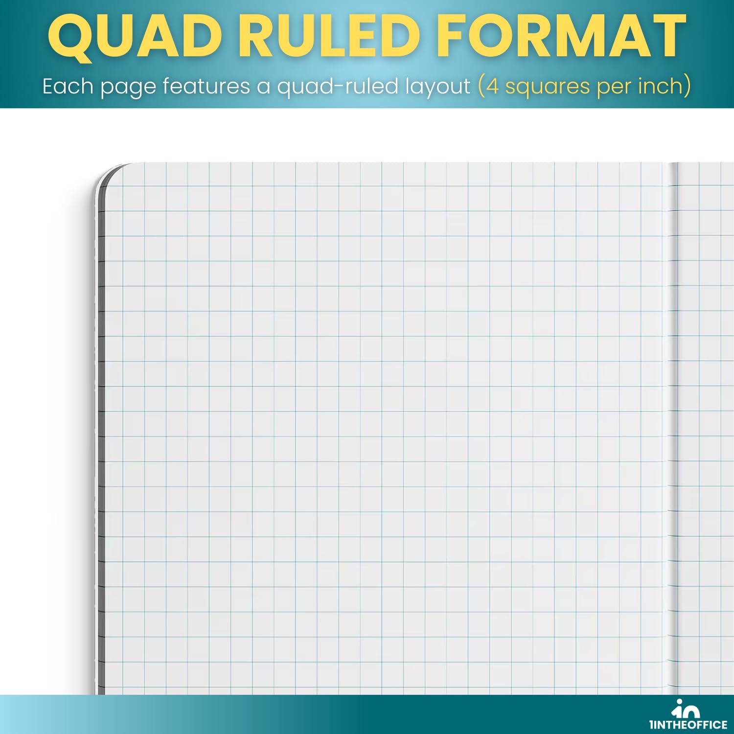 Snapklik.com : 1InTheOffice Composition Notebooks, Graph Ruled Paper, Grid Notebook, Graph ...