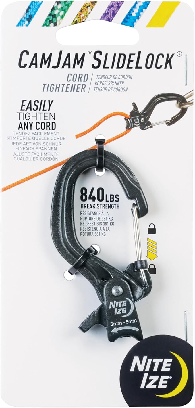 Amazon.com: Nite Ize CamJam SlideLock Bungee Cord Tightener - Features ...