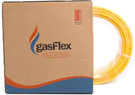 GasFlex 1" Flexible Gas Pipe Tubing (165ft/50m roll) - 2025 Size For ...