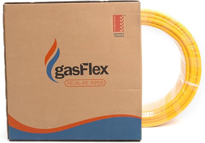 GasFlex 1" Flexible Gas Pipe Tubing (165ft/50m roll) - 2025 Size For ...