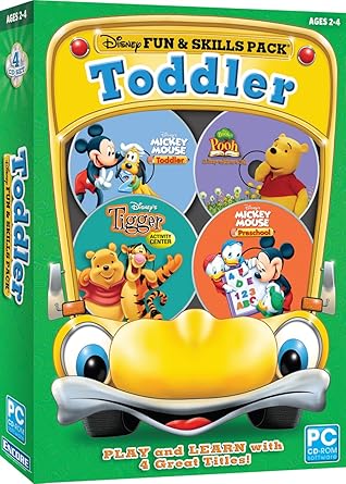 Amazon.com: Disney Fun & Skills Toddler SB : Software