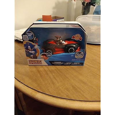 NKOK Team Sonic Racing Shadow The Hedgehog Toy Car - 2.4GHz RC with ...