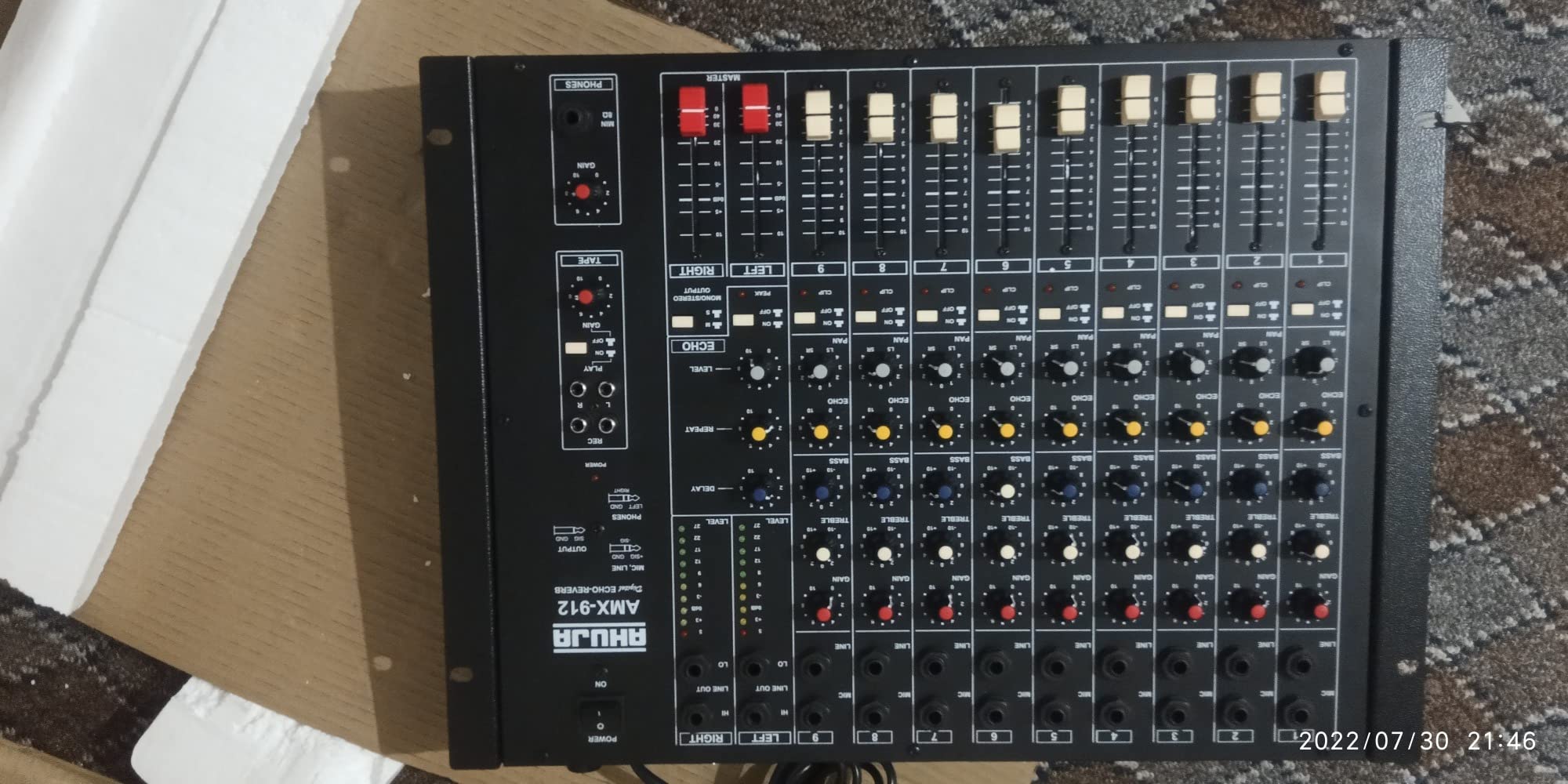 Ahuja Mixer 9 channel AMX 912 : Amazon.in: Musical Instruments