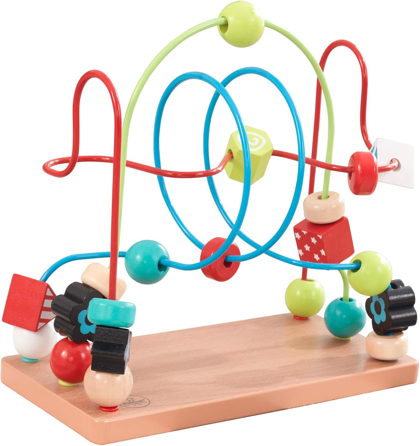 Amazon.com: KidKraft Colorful Wooden Bead Maze - Preschool and Toddler ...