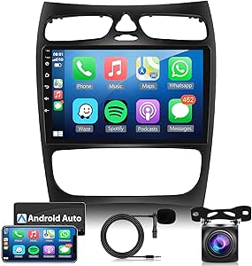 Amazon.com: 1G+32G Android Car Stereo for Mercedes Benz C Class W203 ...