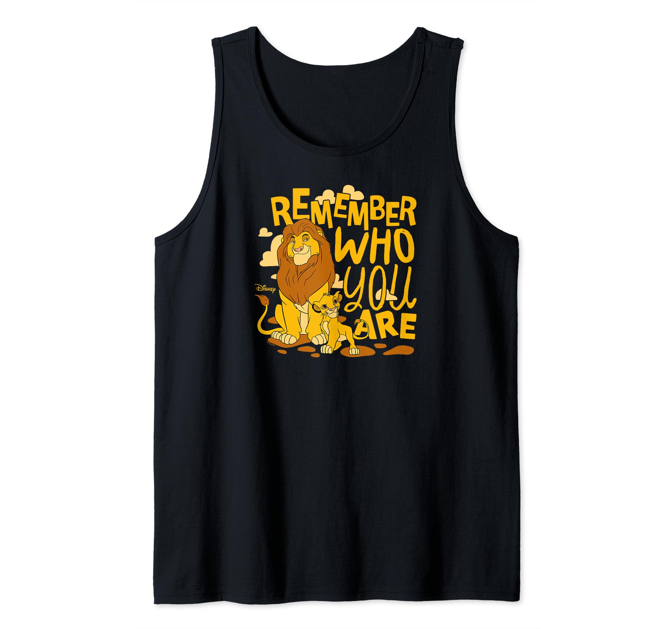 Amazon.com: The Lion King - Mufasa and Simba Remember Who You Are Tank ...