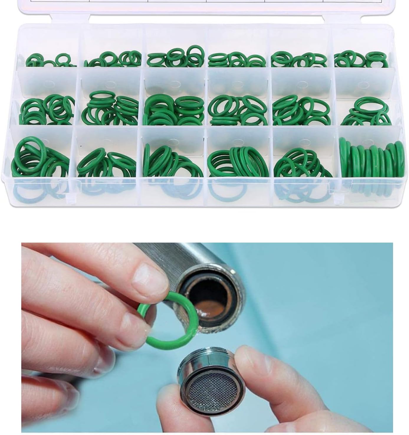 Amazon.com: Yourkar 270 PCS Car AC O-Ring Kit, 18 Sizes Copper Auto Air ...