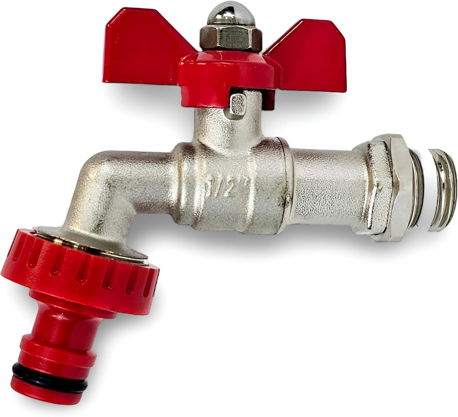 Wärmer System Butterfly Handle Outside Garden Tap with Sealing PTFE and ...