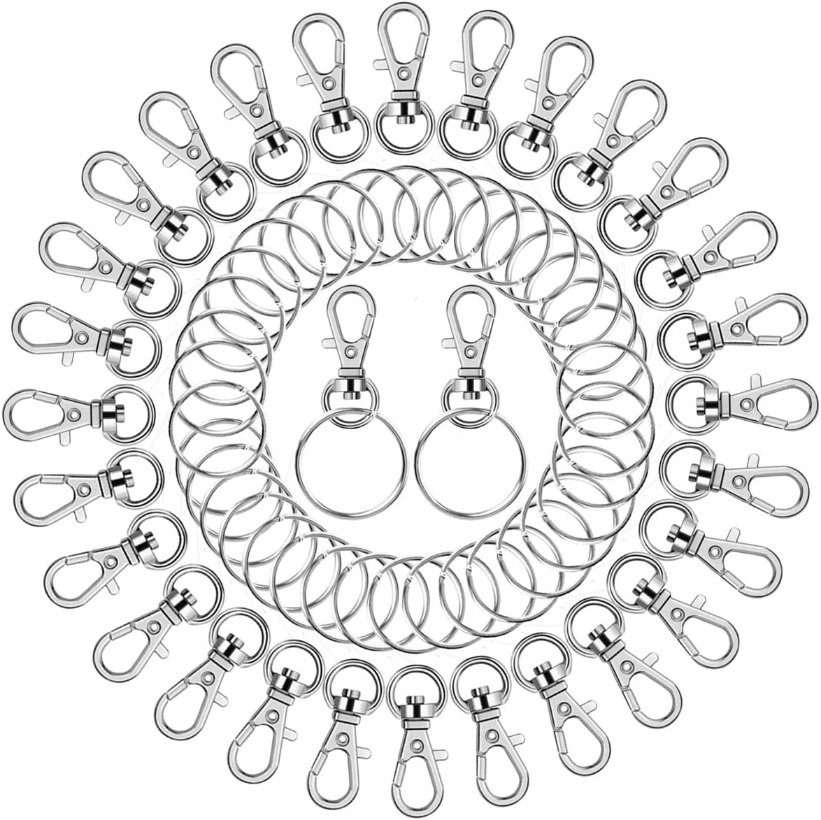 Amazon 200pcs Key Chain Clip Hook Swivel Lanyard Snap Hook amazon-200pcs-key-chain-clip-hook-swivel-lanyard-snap-hook
