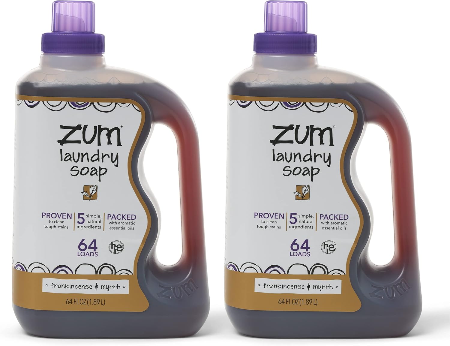 Amazon.com: Zum Clean Laundry Soap - Frankincense and Myrrh - 64 fl oz ...