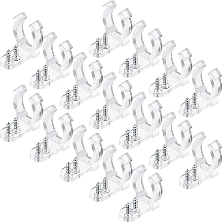 Amazon.com: 50x Flex LED Neon Rope Light 2" Channel Mounting Holder ...