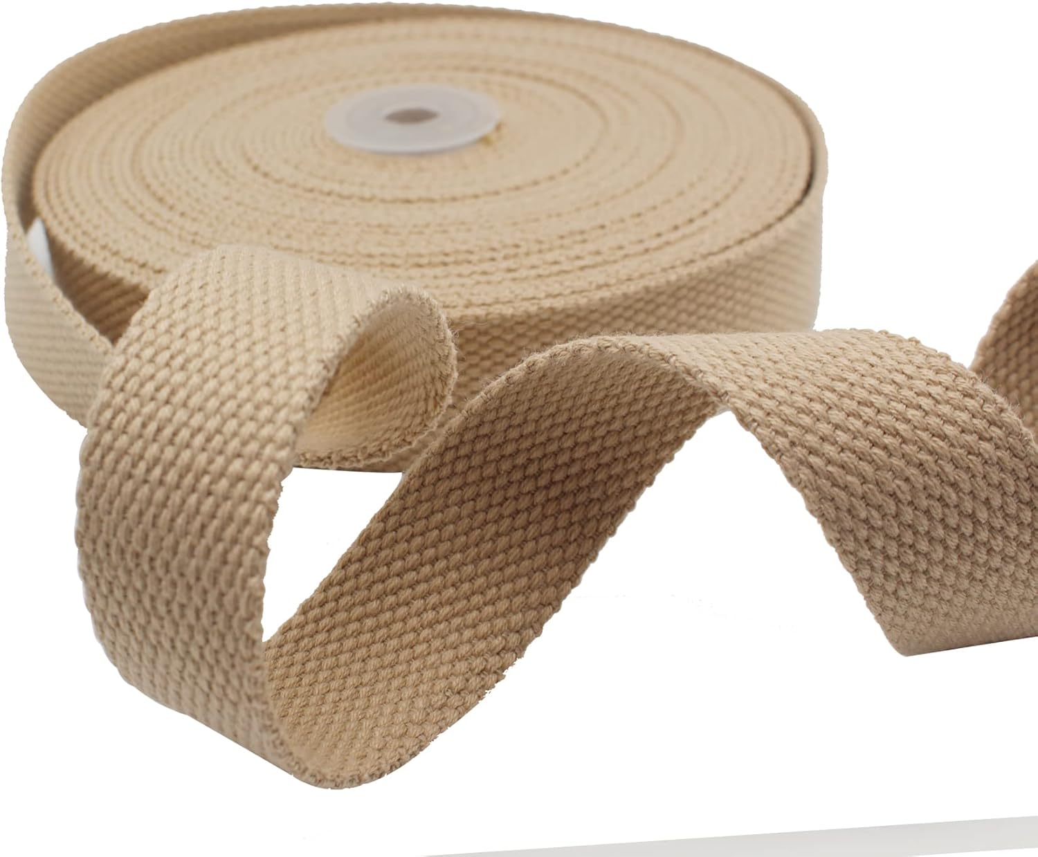 Amazon.com: Dortrue Heavy Cotton Webbing 1 Inch Wide 10 Yard for ...