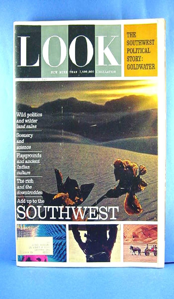Look Magazine - October 8, 1963: Cover the Southwest: Amazon.com: Books