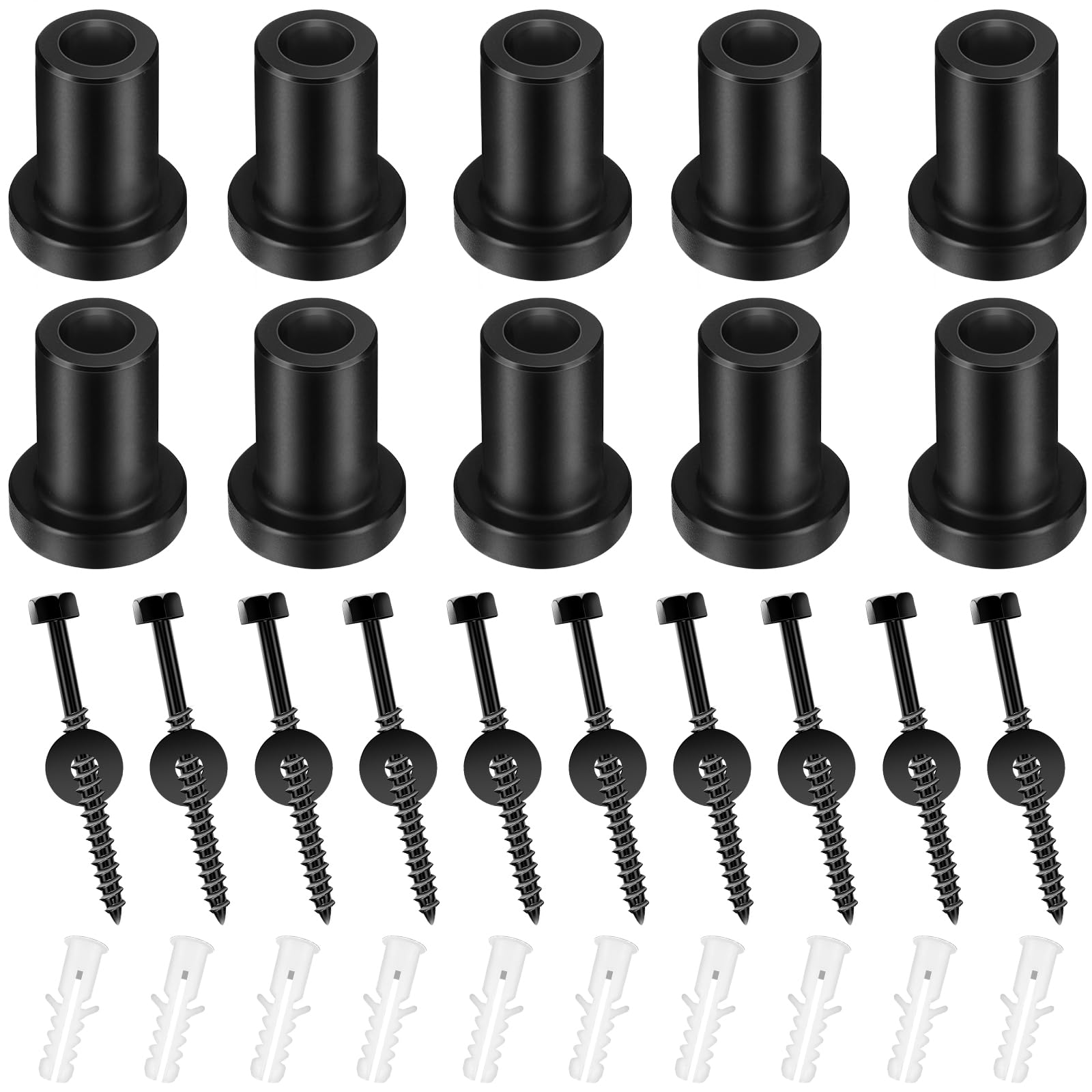 Amazon.com: Zonon 10 Sets Barn Door Wall Spacer Replacement Barn Door ...