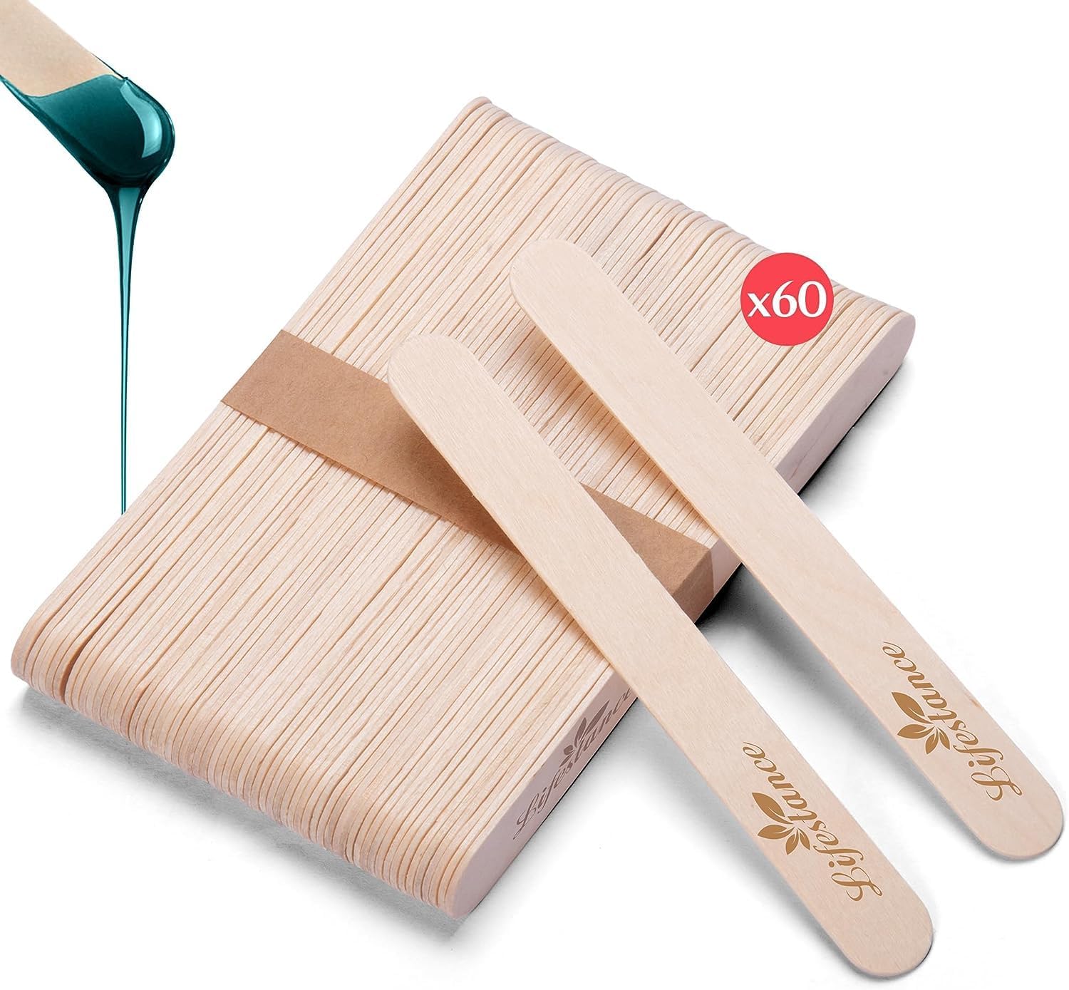 Large Wooden Waxing Spatulas 100/pack | Better Waxing | Disposable ...