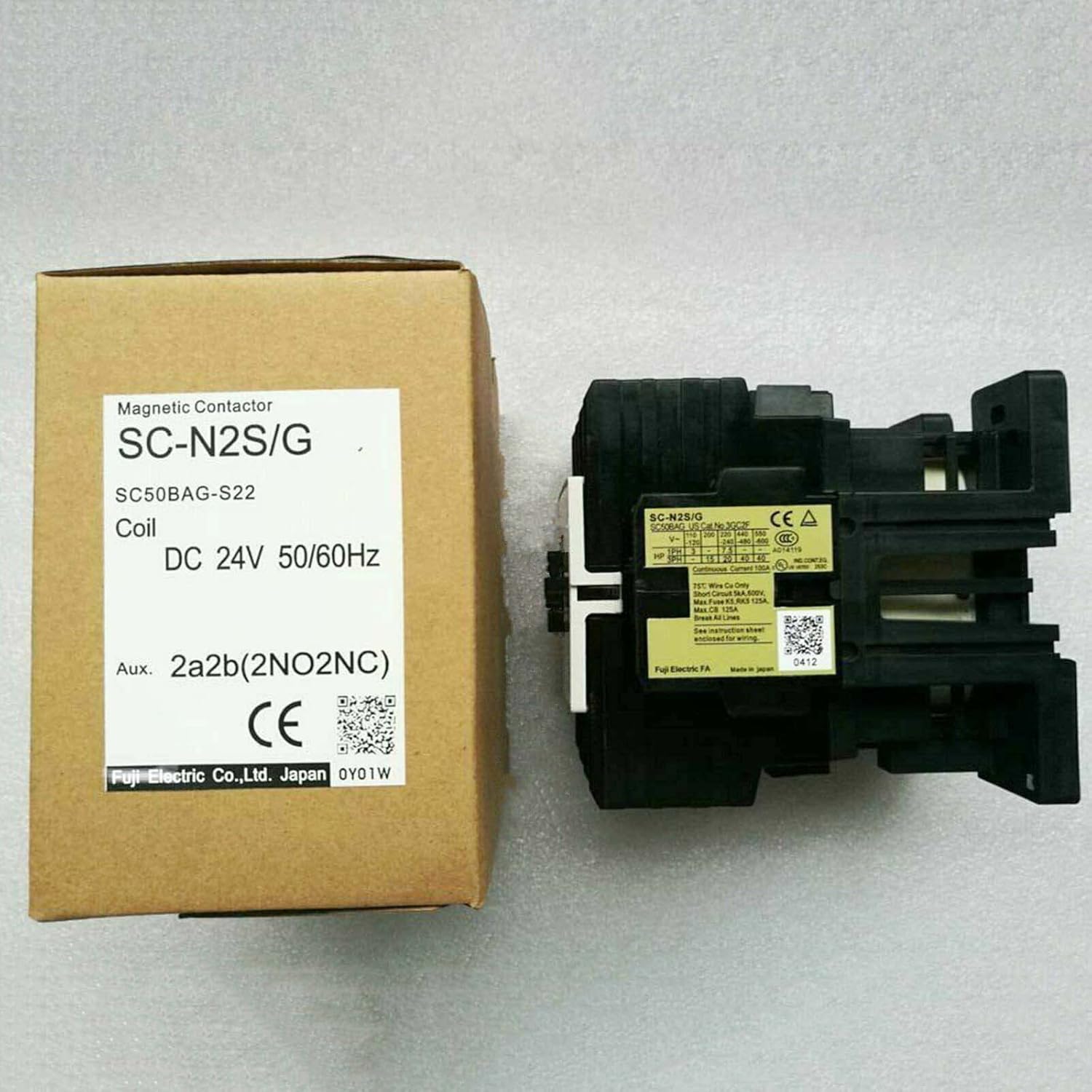 Amazon.co.jp: SC-N2S/G 新SC・NEO SCシリーズ 電磁開閉器 SC-N2S/G DC24V 2a2b(2NO2NC) : 産業・研究開発用品
