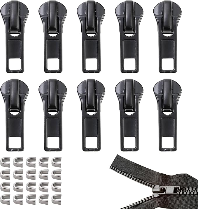 Amazon.com: 30 PCS Universal Zipper Repair Kit, 5 Zipper Replacement ...