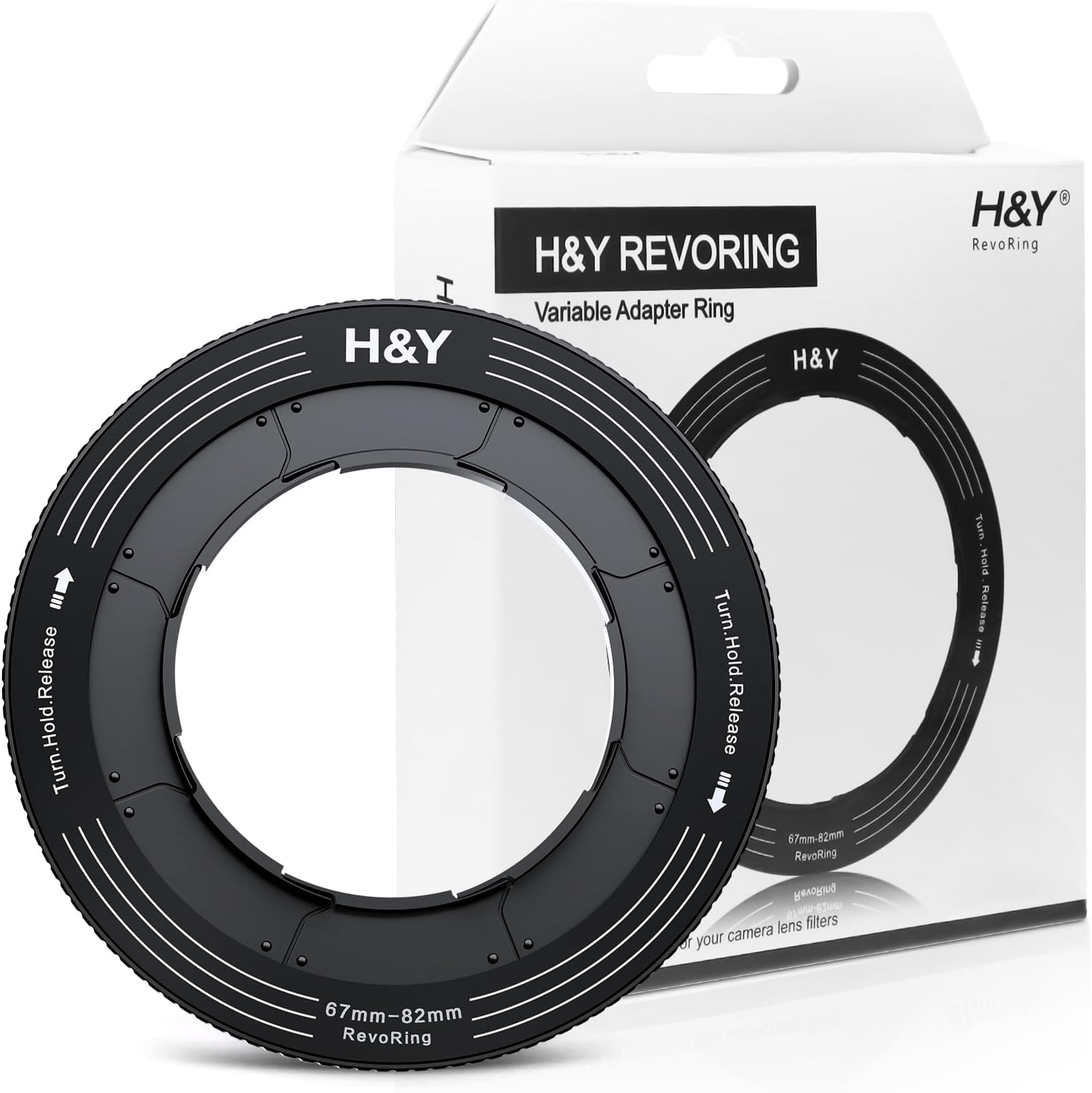 Amazon.com : H&Y Step-Up Rings Adapter Variable Step Up Ring Lens ...