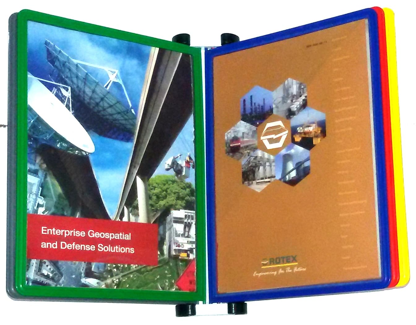 ORGATAG DISPLAY Wall Reference File Folders A4 Size with 10 ...