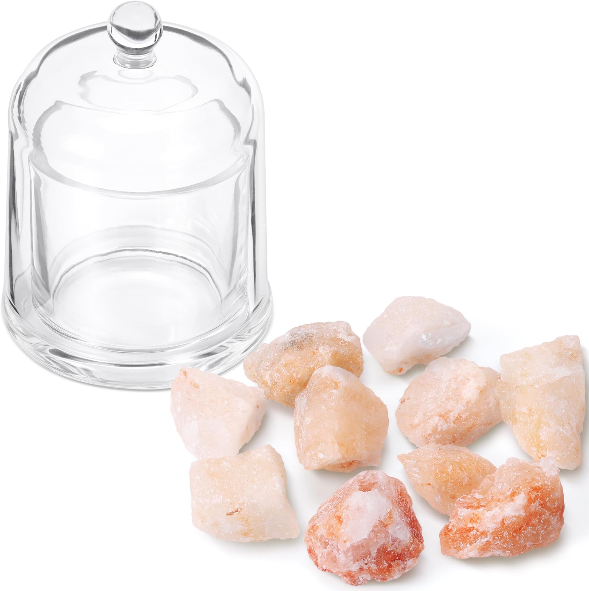 Amazon.com: Navaris Pink Crystal Himalayan Salt Diffuser – Glass ...