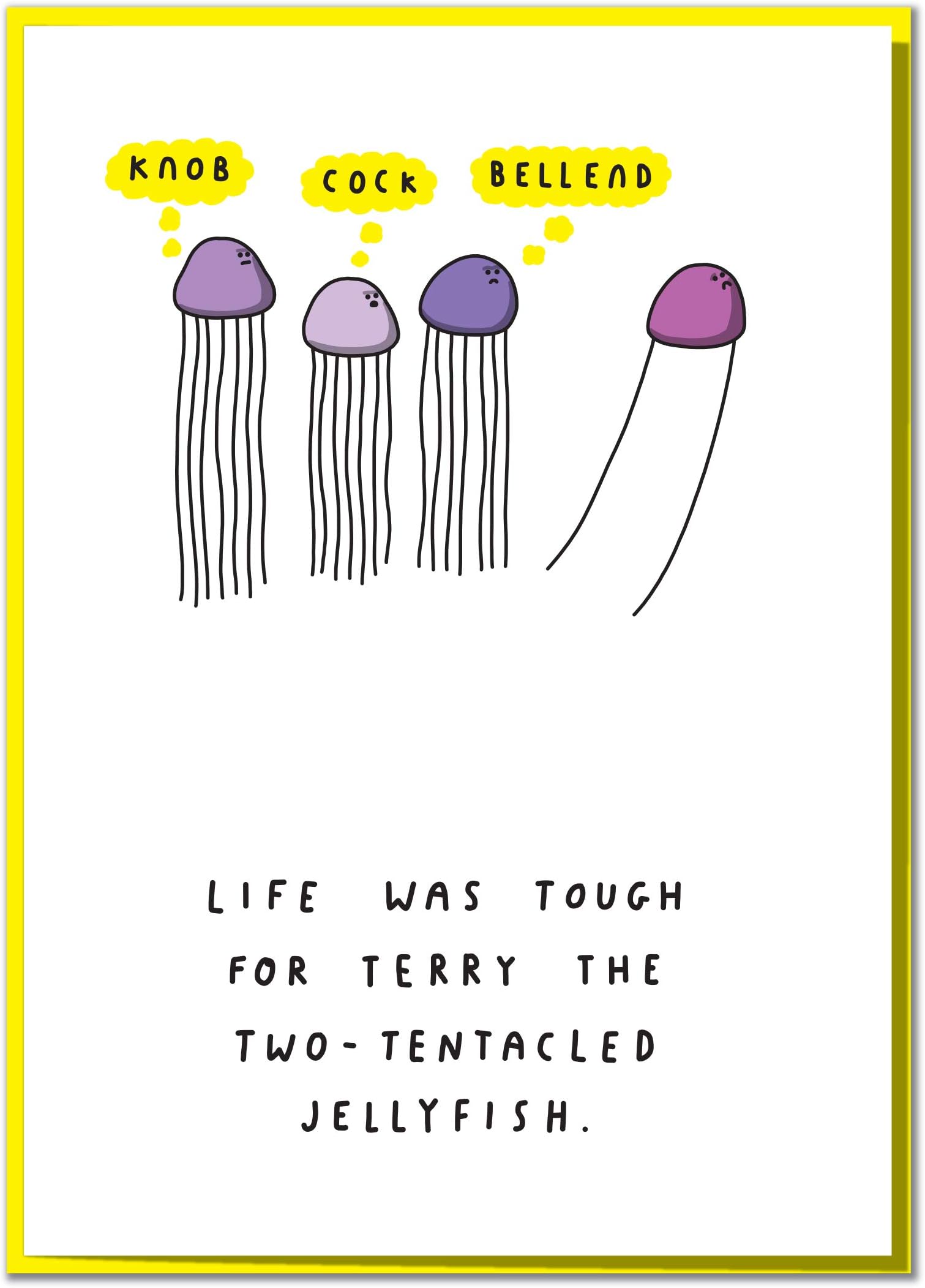 Mungo & Shoddy Mouse Bummed Funny Birthday Card : Amazon.co.uk ...