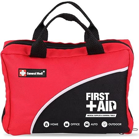 Amazon.com: 2-in-1 First Aid Kit (215 Piece Set) + 43 Piece Mini First ...