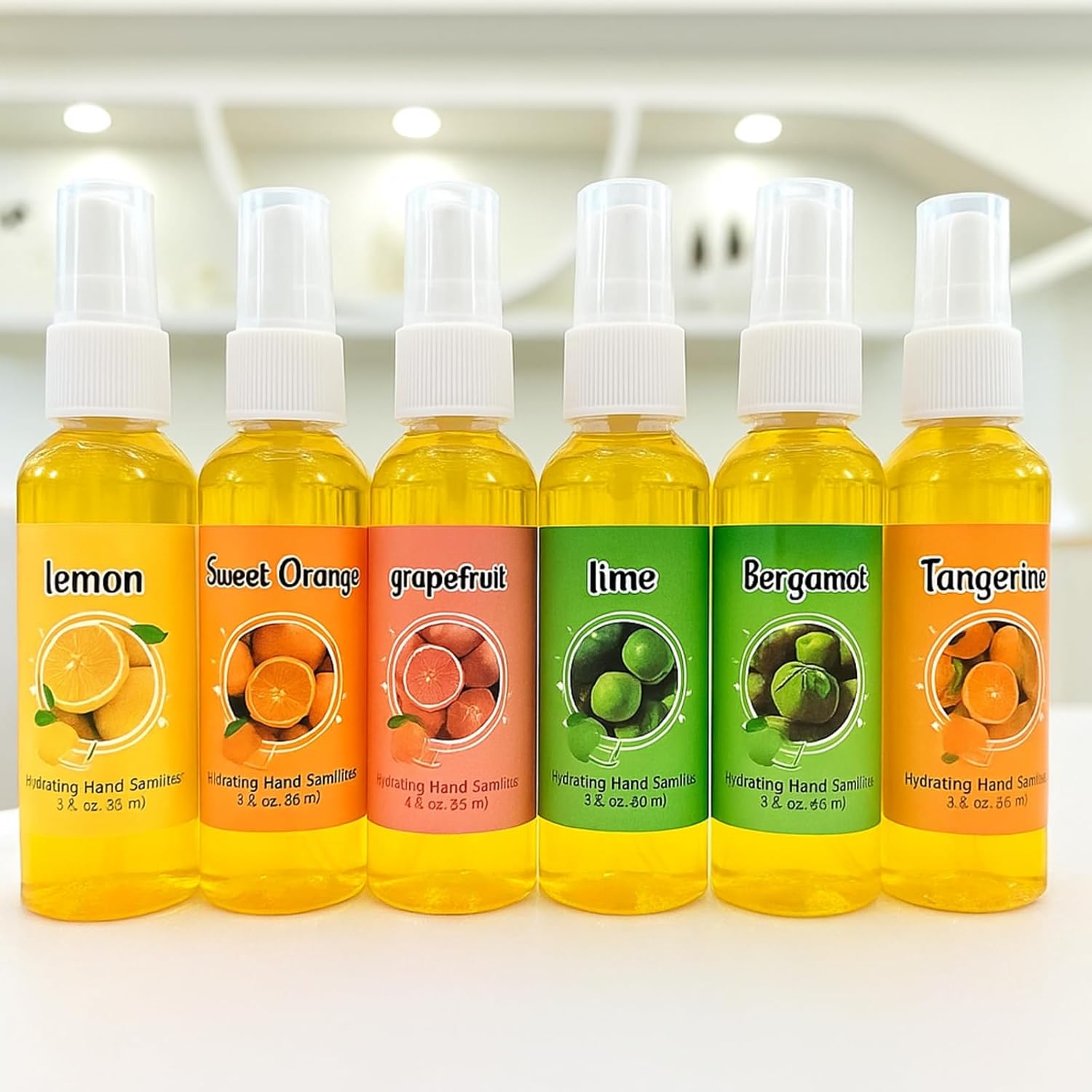 Amazon.com : Dansib 12 Pcs Hydrating Hand Sanitizer Spray Scented Hand ...