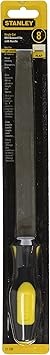 STANLEY File Set, Mill Bastard File, Single Cut with Handle, 8-Inch (21 ...