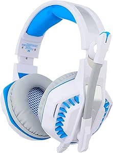 Beexcellent gm-2 headphone pc gaming over ear headset - white, Wired ...