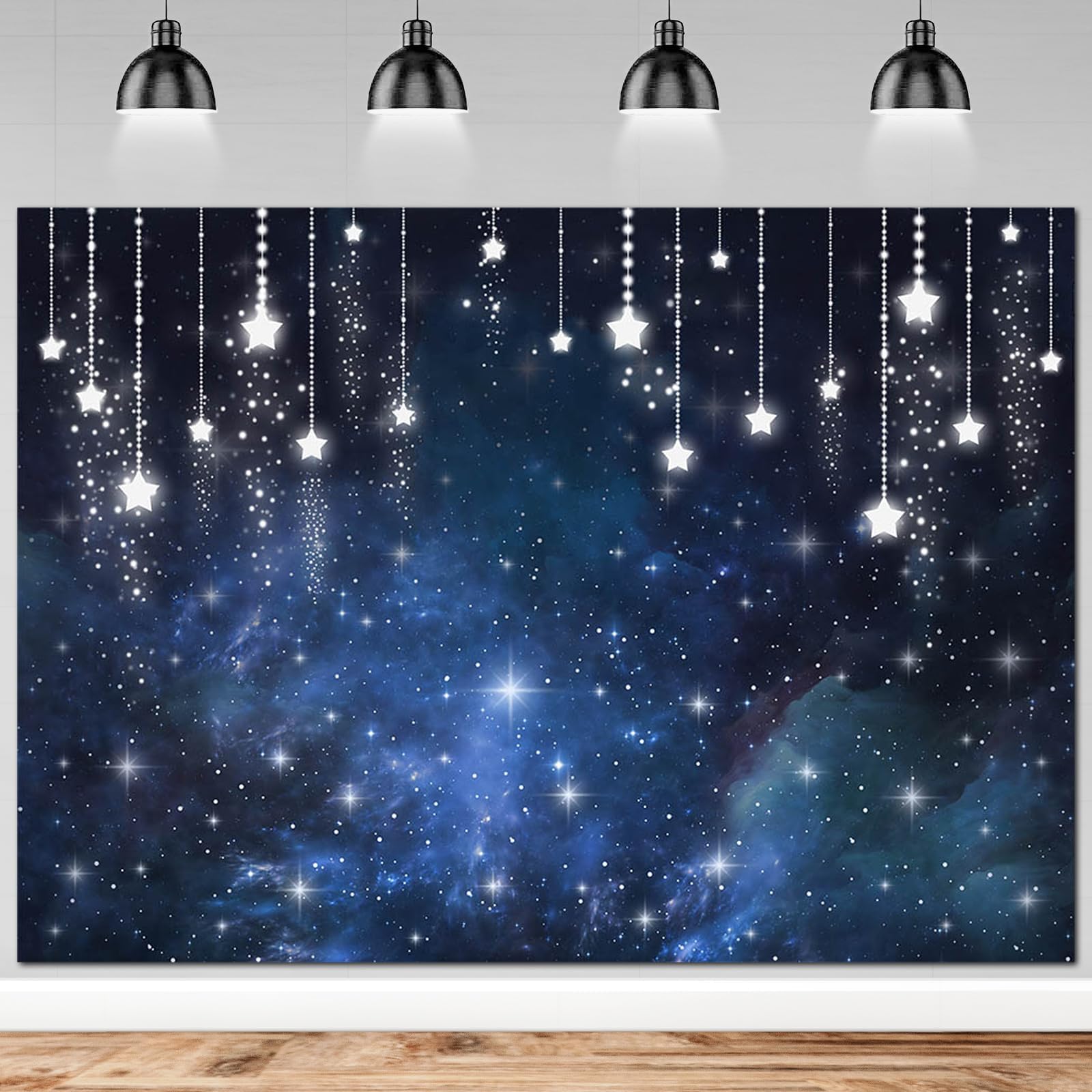 Amazon.com : Avezano Starry Night Sky Backdrops Under The Stars Prom ...
