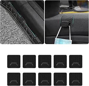 Amazon.com: zipelo 10Pcs Multipurpose Car Mat Fixing Buckles, Self ...