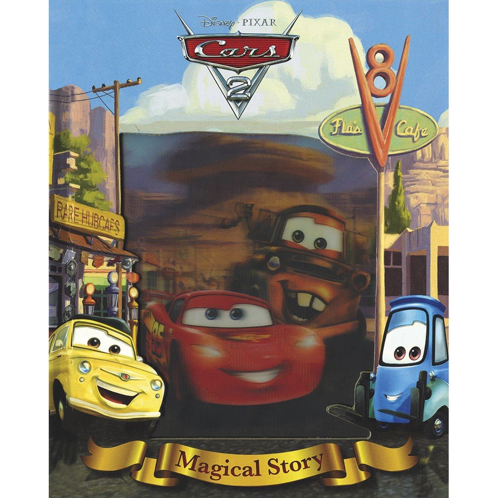 Disney Cars 2 Magical Story with Amazing Moving Picture Cover: Parragon ...