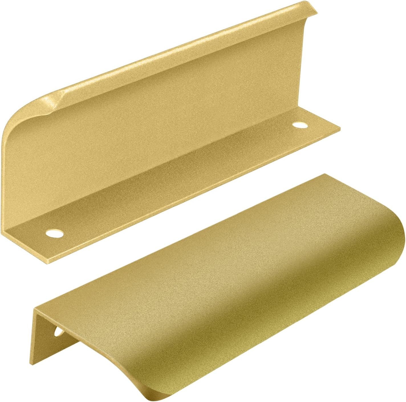 OIWZEF 10 Pack 160mm/6.4 inch Aluminum Concealed Cabinet Pulls Hole ...