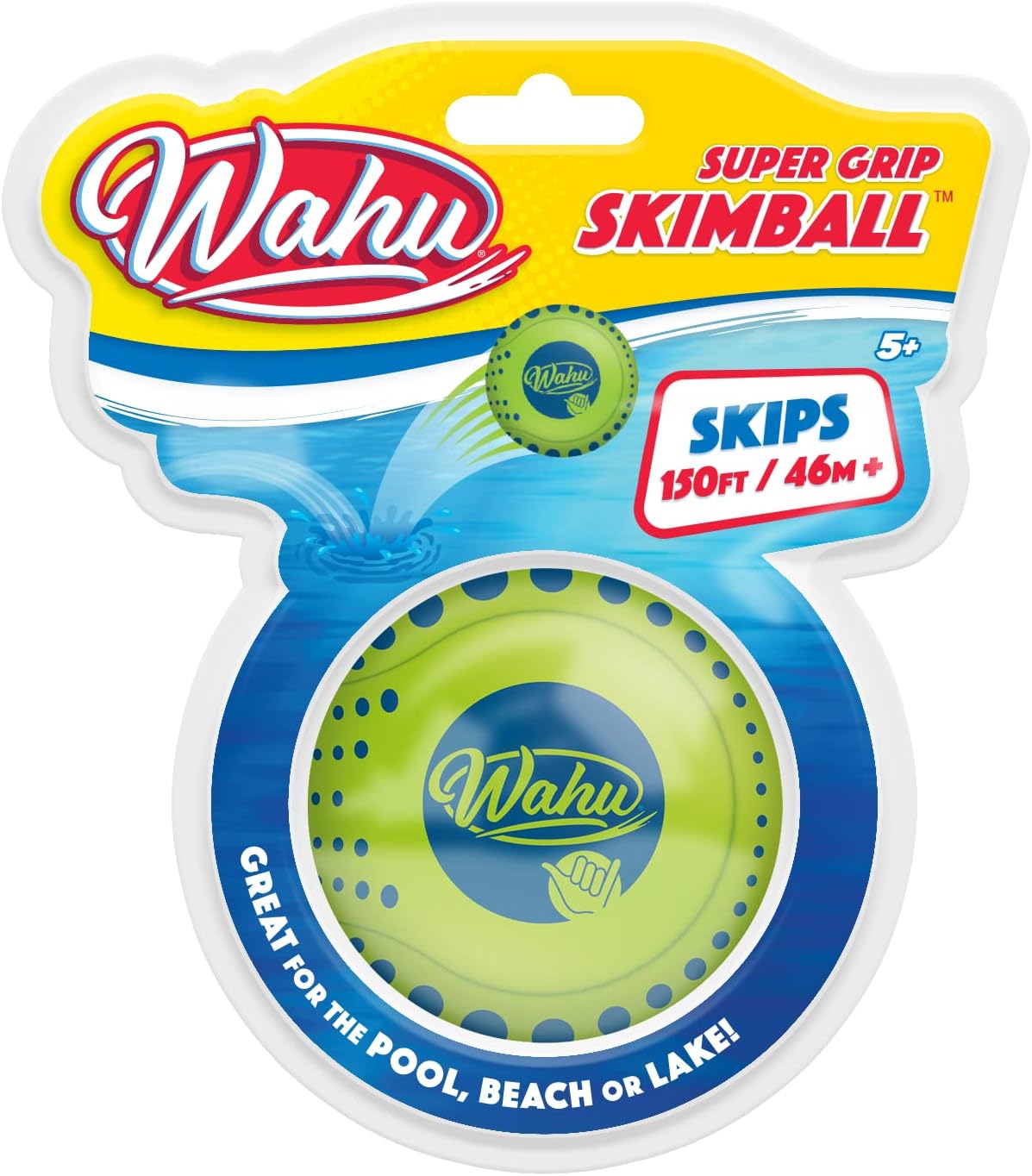 Amazon.com: WAHU Super Grip Skimball Green - 100% Waterproof Ball Can ...