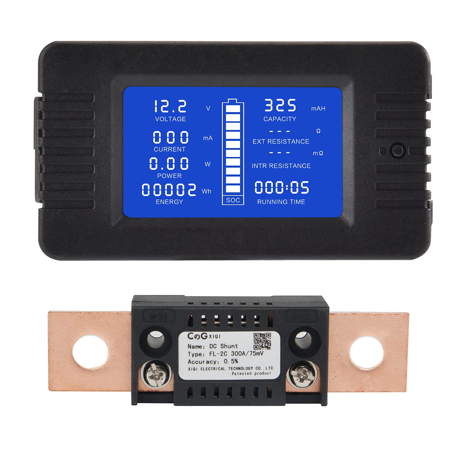 Snapklik.com : CGELE DC Multifunction Battery Monitor Meter