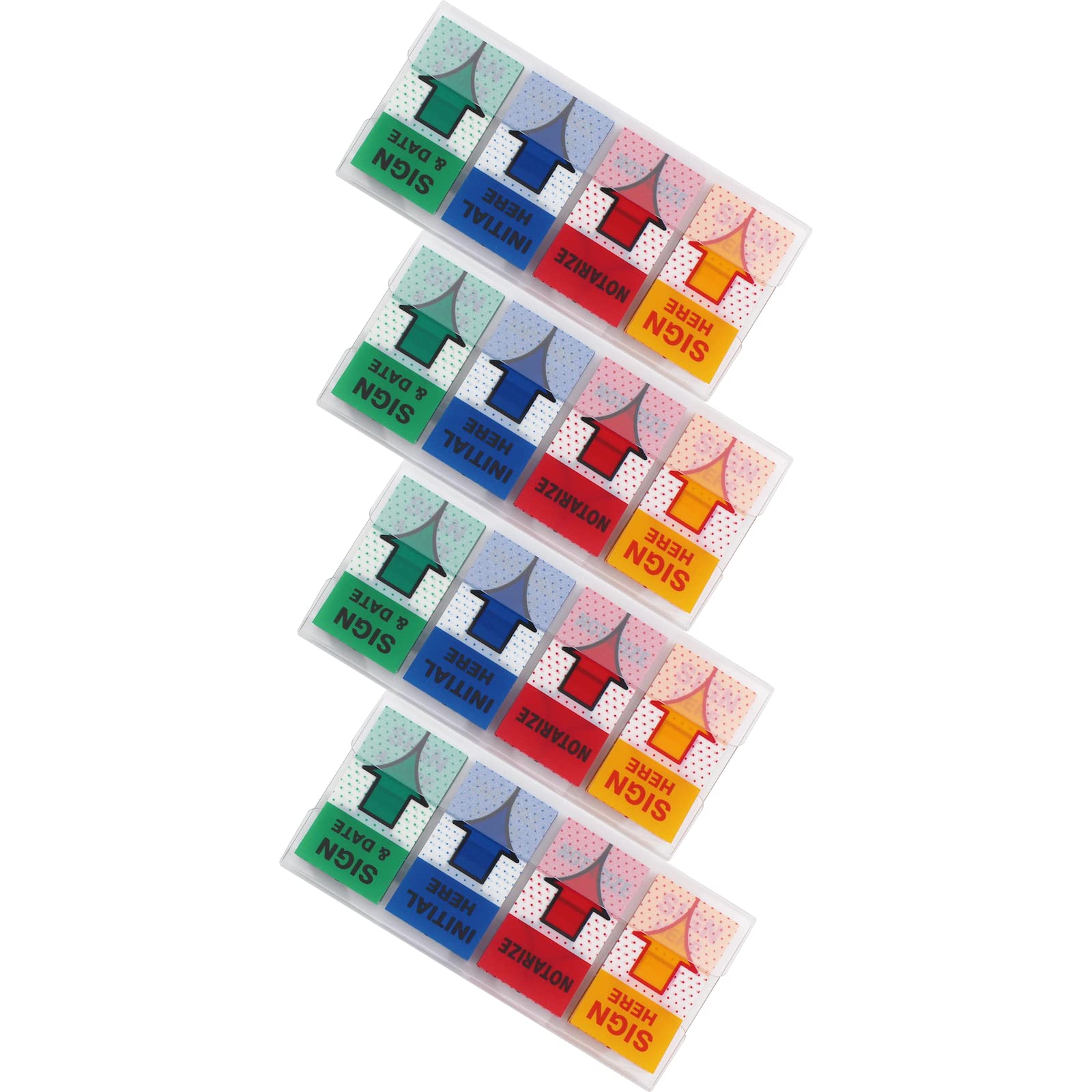 Amazon.com : Message Flags Assorted Color,"Sign Here"/"Notarize ...