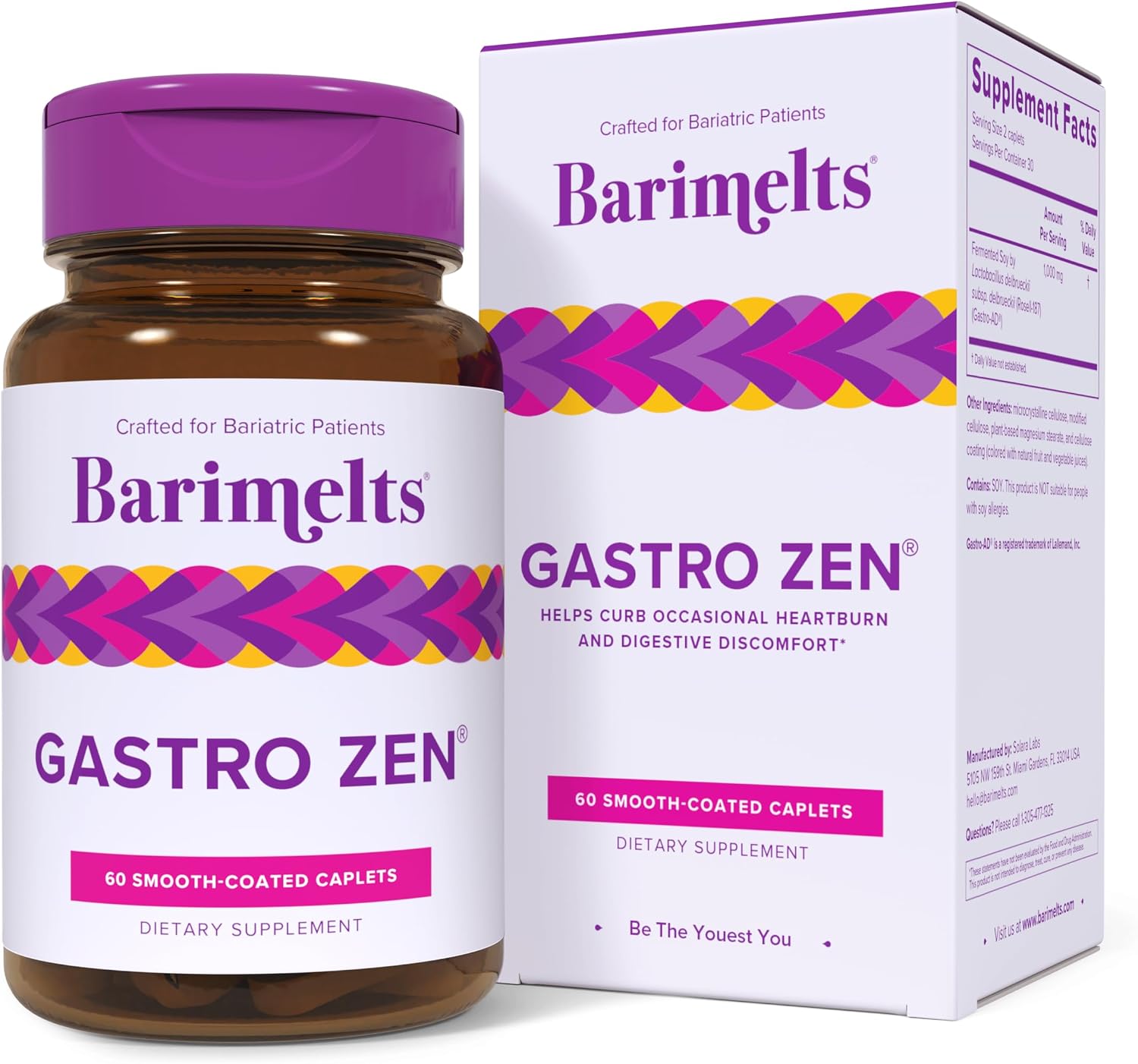 Amazon.com: BariMelts Gastro Zen® with Gastro-AD® for GLP-1 Users and ...