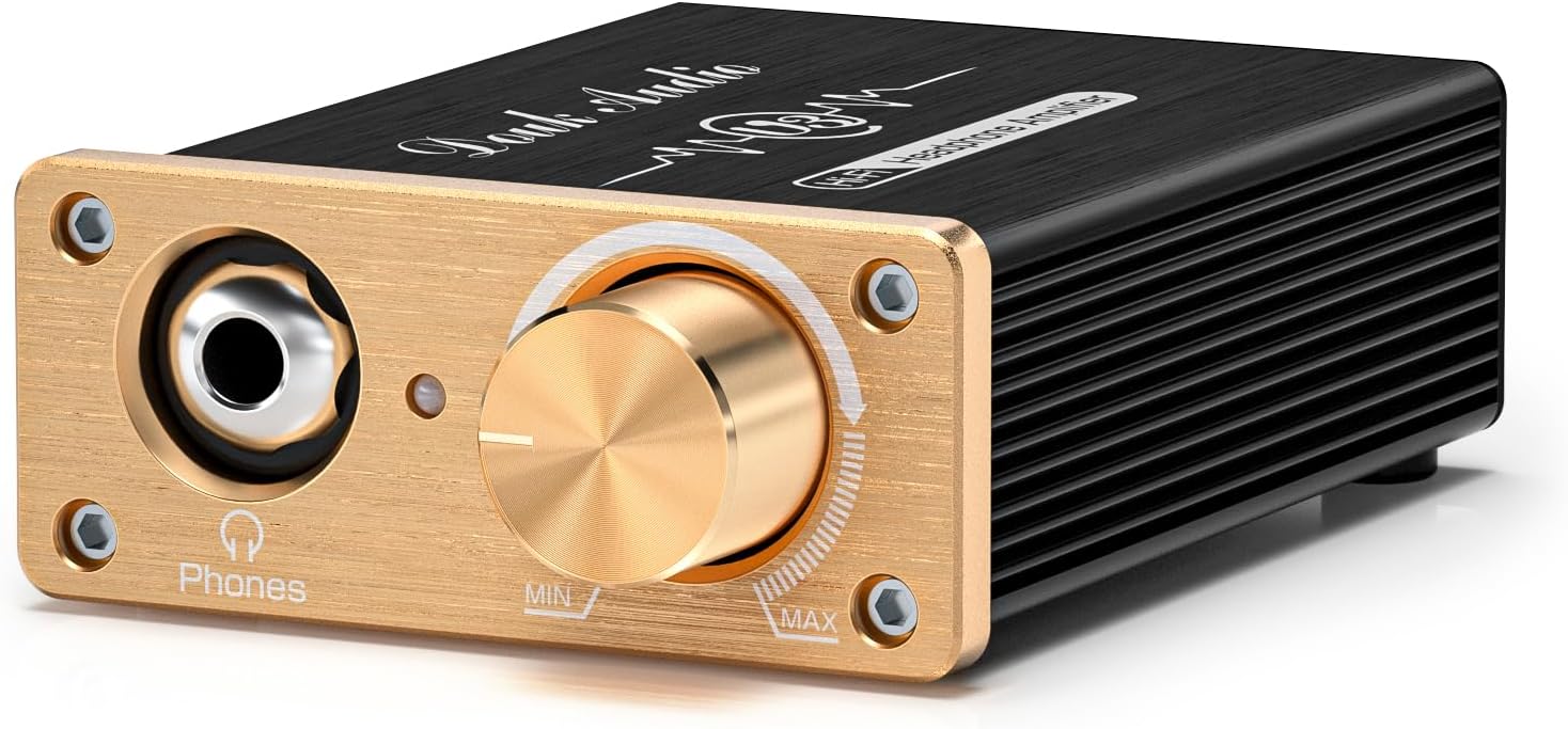 Amazon.com: AtNeDcVh Mini Small Stereo Audio preamplifier, Headphone ...