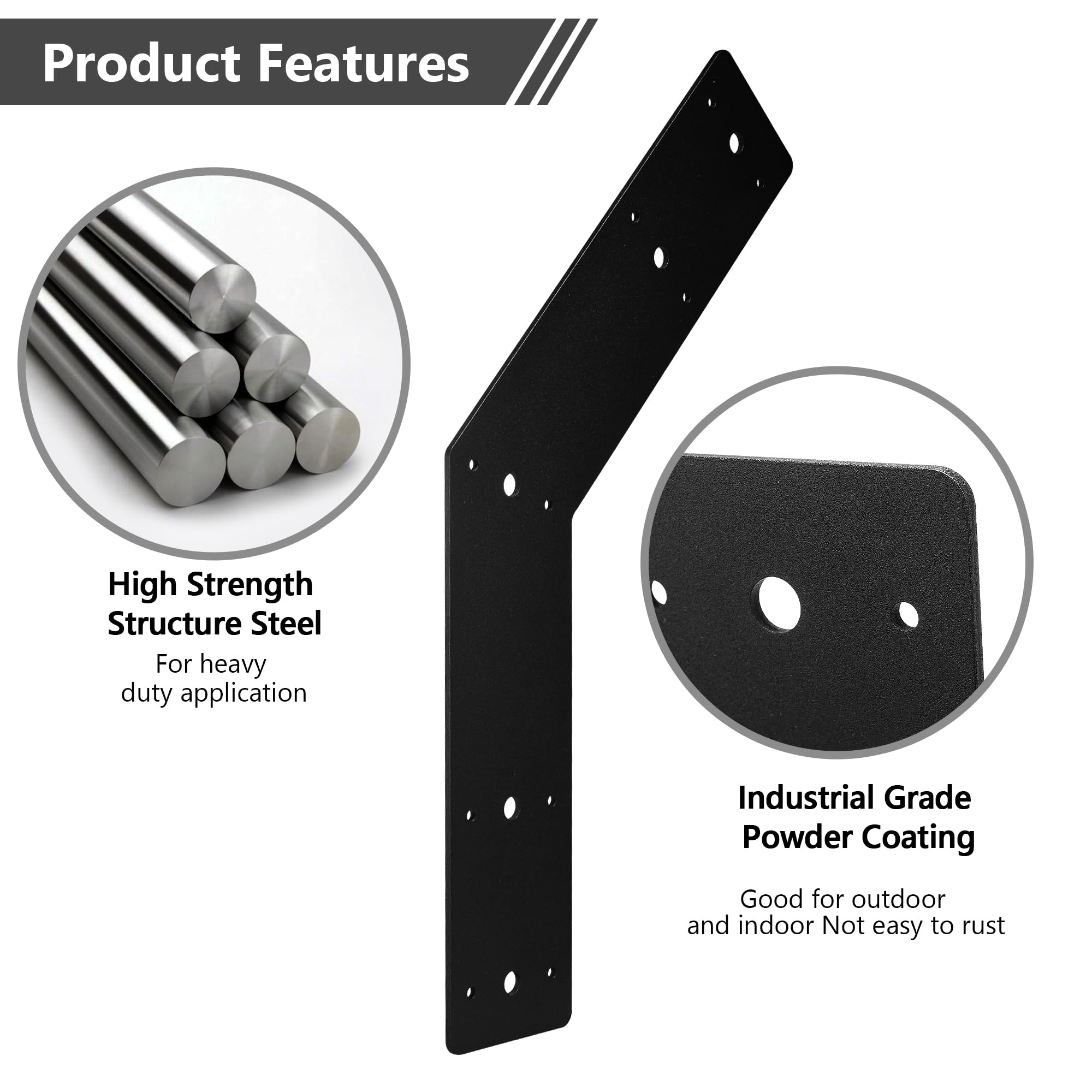 Snapklik.com : Sihnman 135 Degree Angle Bracket