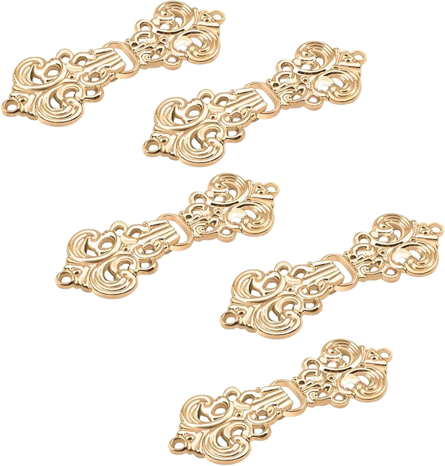 Amazon.com: WANDIC Cardigan Clips, 5 Pairs Vintage Flower Pattern Cape ...