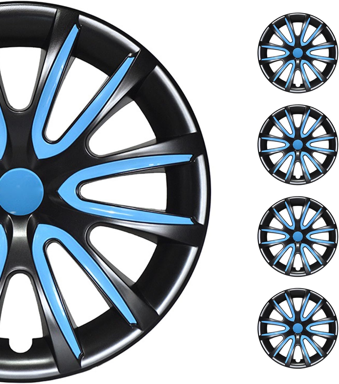 Amazon.com: OMAC Wheel Rim Cover Hubcaps for 14 inch Set of 4 ...