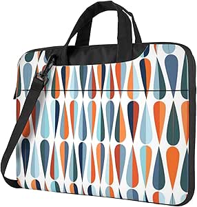 Amazon.com: BKDODKS Mid Century Modern Retro with Drop Shapes Print ...