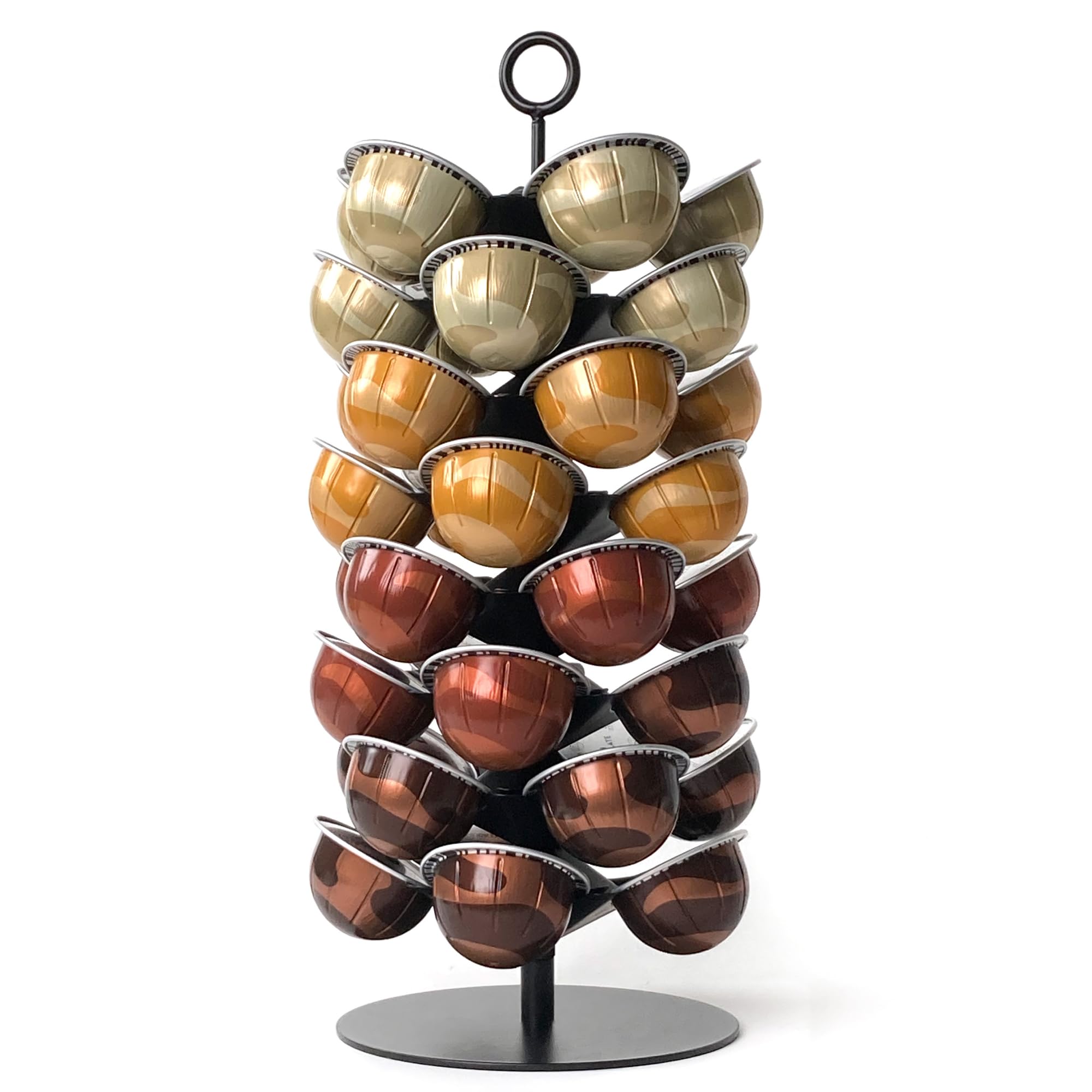 Amazon.com: xympo Coffee Pod Carousel for Nespresso Vertuo Capsules ...