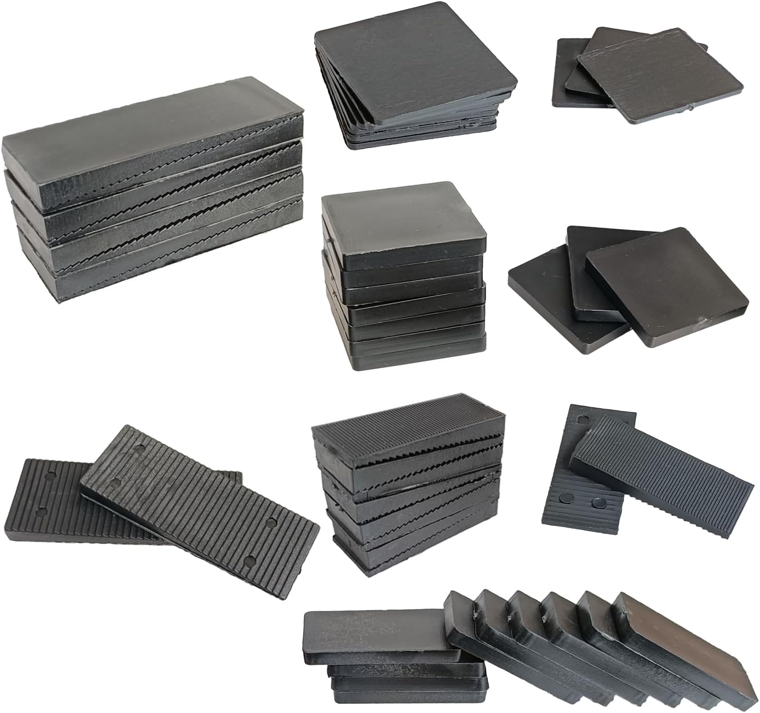 YOEXON Levelling spacers, Furniture Wedges, Hard Plastic Levelling ...
