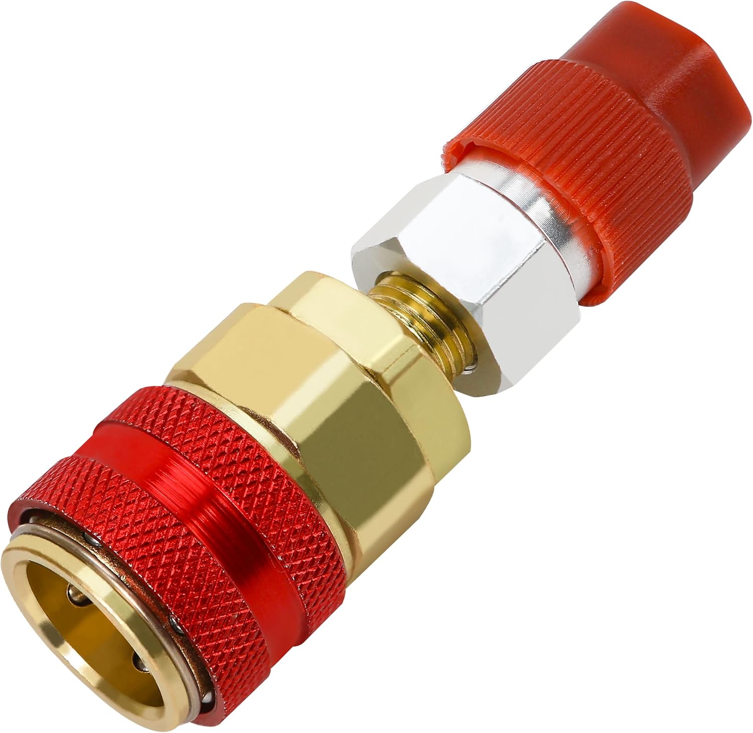 Amazon.com: BuleVina R134a Adapter Quick Coupler High Side Extension ...