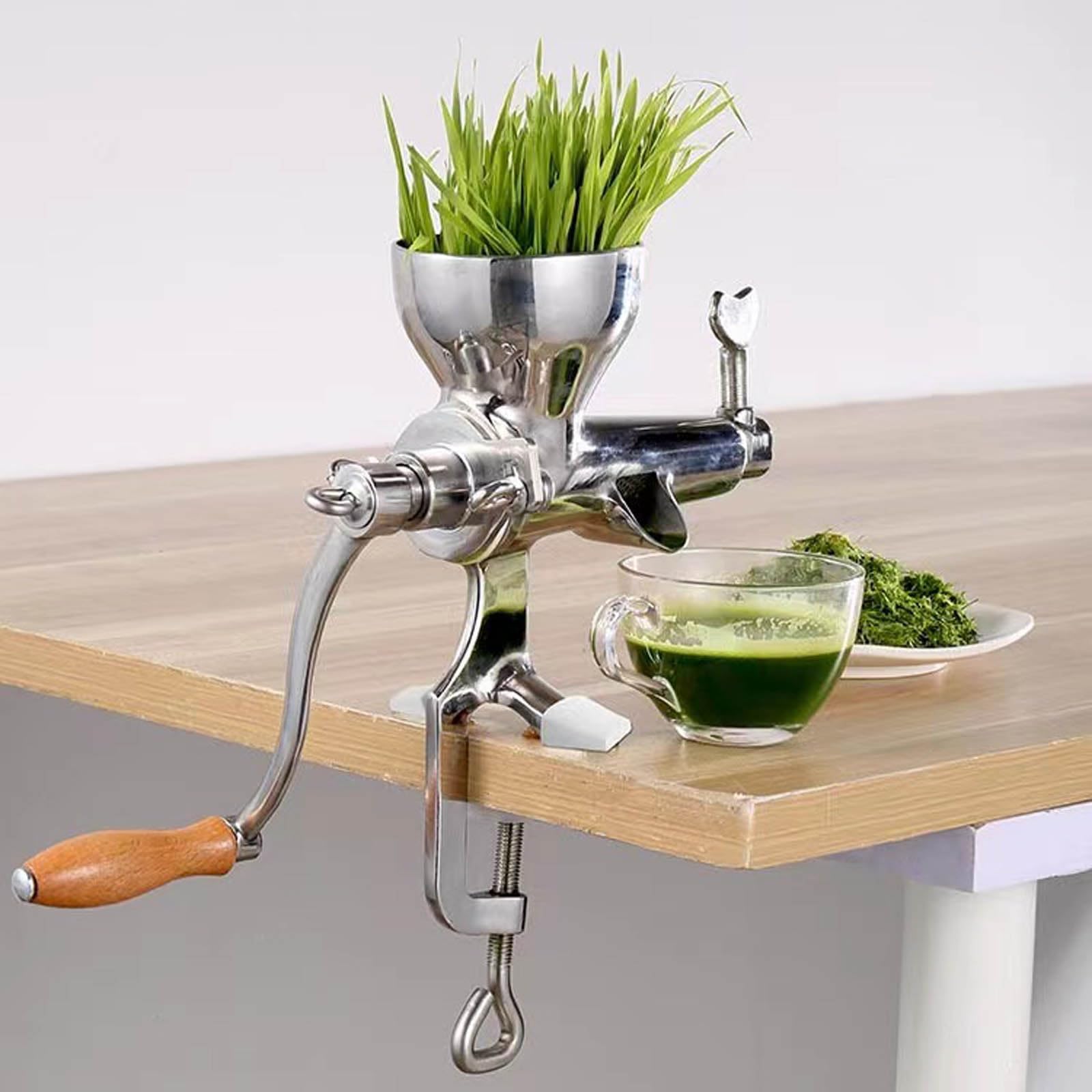 Amazon.com: ORIGINAL Healthy Juicer - Wheatgrass & Leafy Green Manual ...