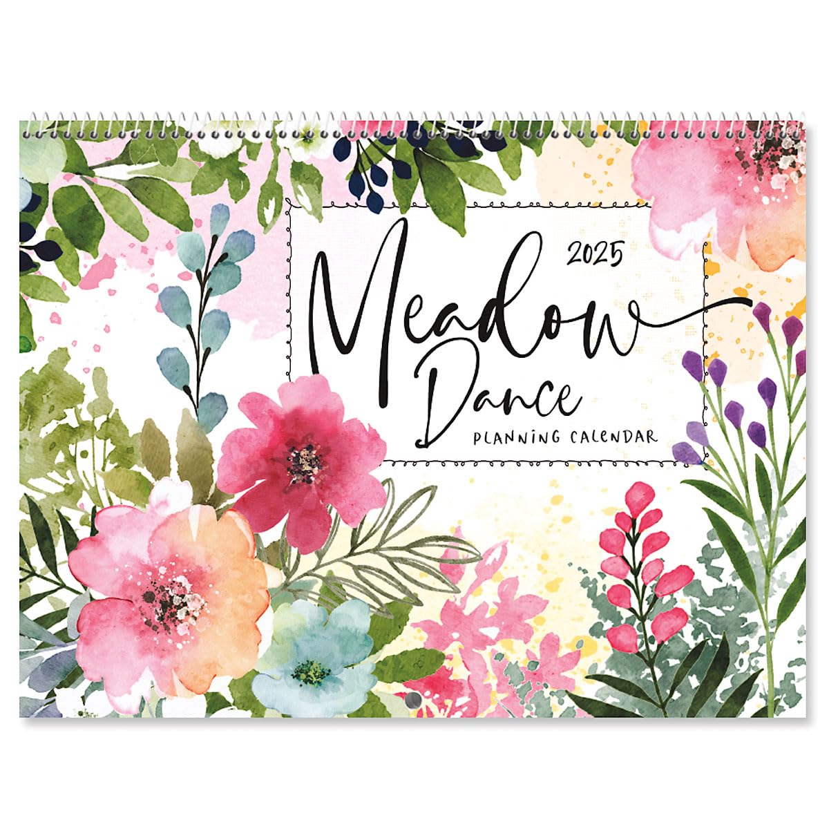 Amazon.com: 2025 Meadow Dance Big Grid Wall Calendar, 12-Inch x 9-Inch ...
