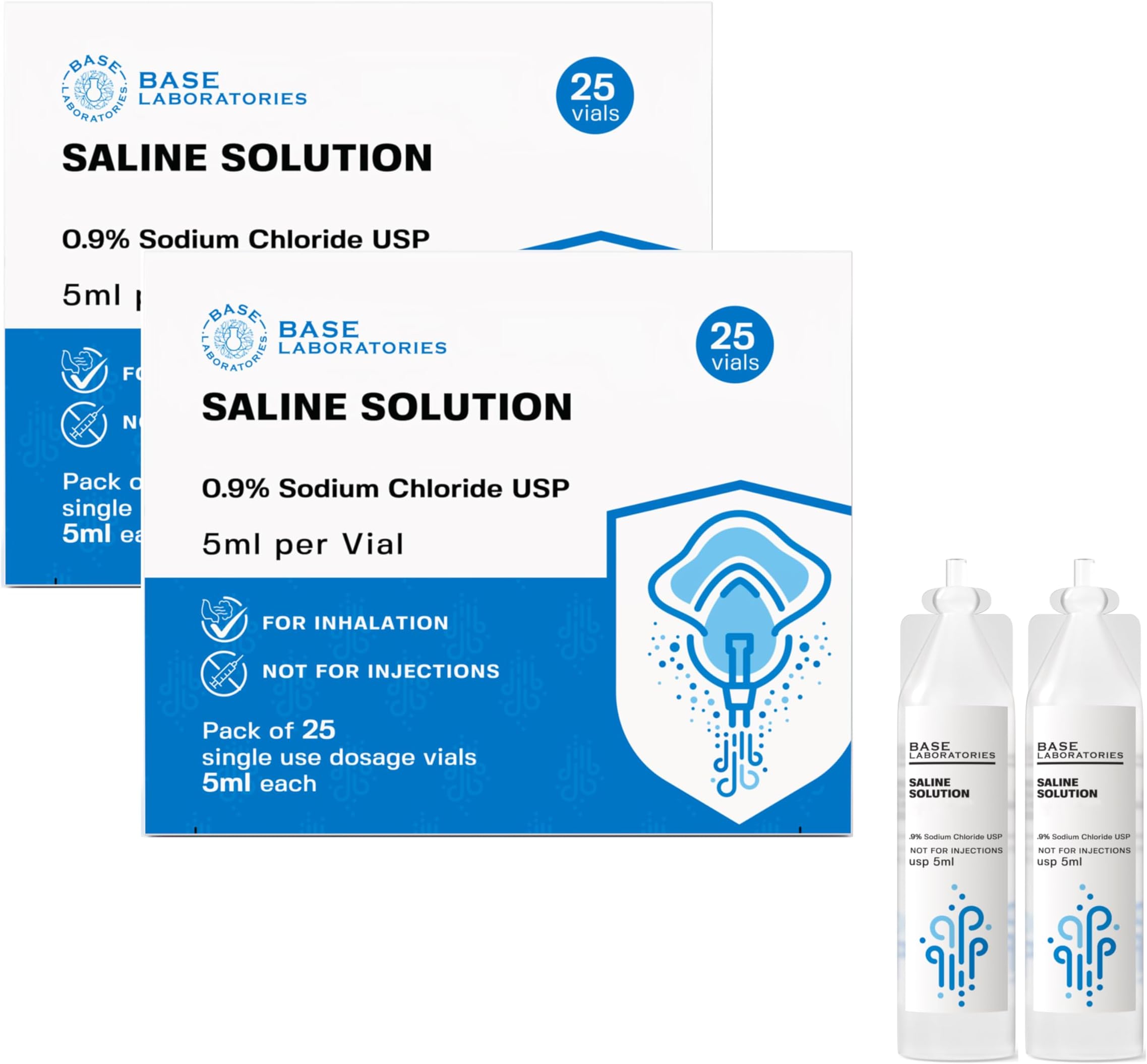 Amazon.com: Bangerz Sunz Saline Solution 5ml Unit Dose, 100 per Box ...