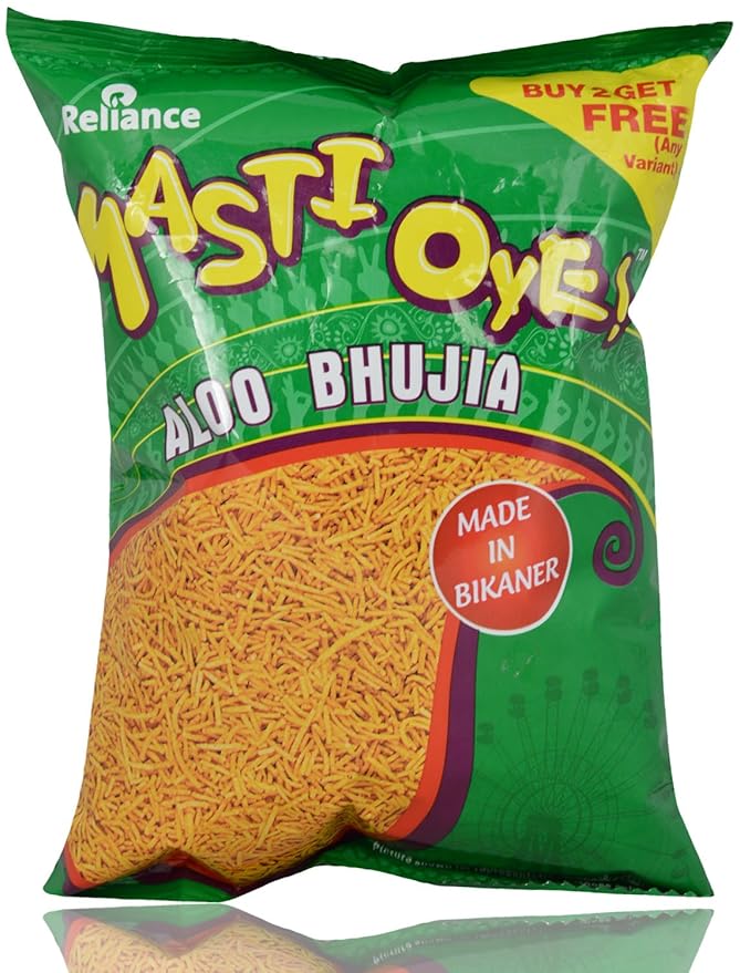 Masti Oye Snacks - Aloo Bhujia, 150g Pouch : Amazon.in: Grocery ...
