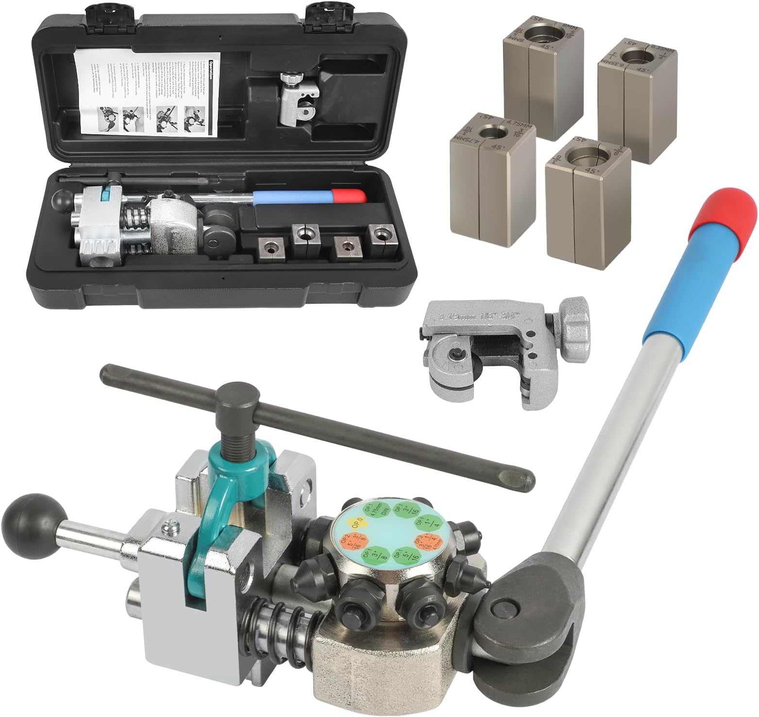 Amazon.com: Eastwood Double Flaring Tool On Car Flaring Tool for 3/16 ...